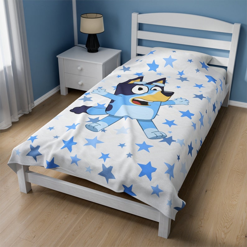 Bluey Blanket Kids Bluey Blanket Bluey Blankey Bluey Plush Blanket Soft ...