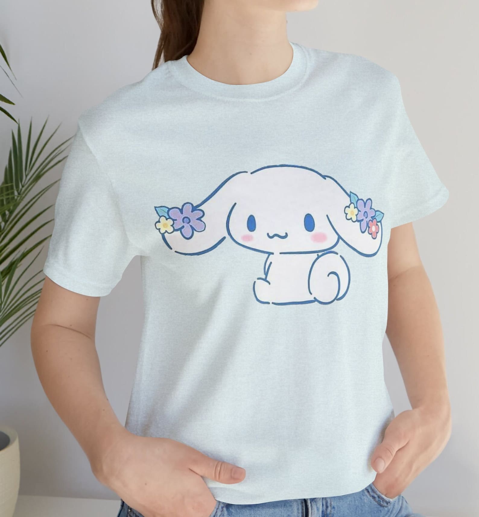 Cinnamoroll T Shirt Sanrio T Shirt Cute Cinnamoroll Shirt Cute Puppy ...