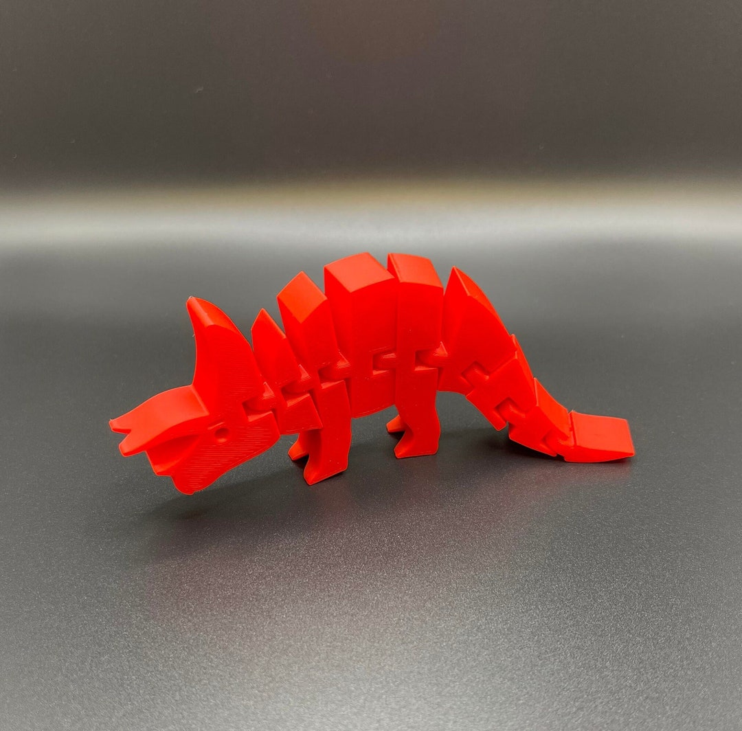Flexible Simple Triceratops - Etsy
