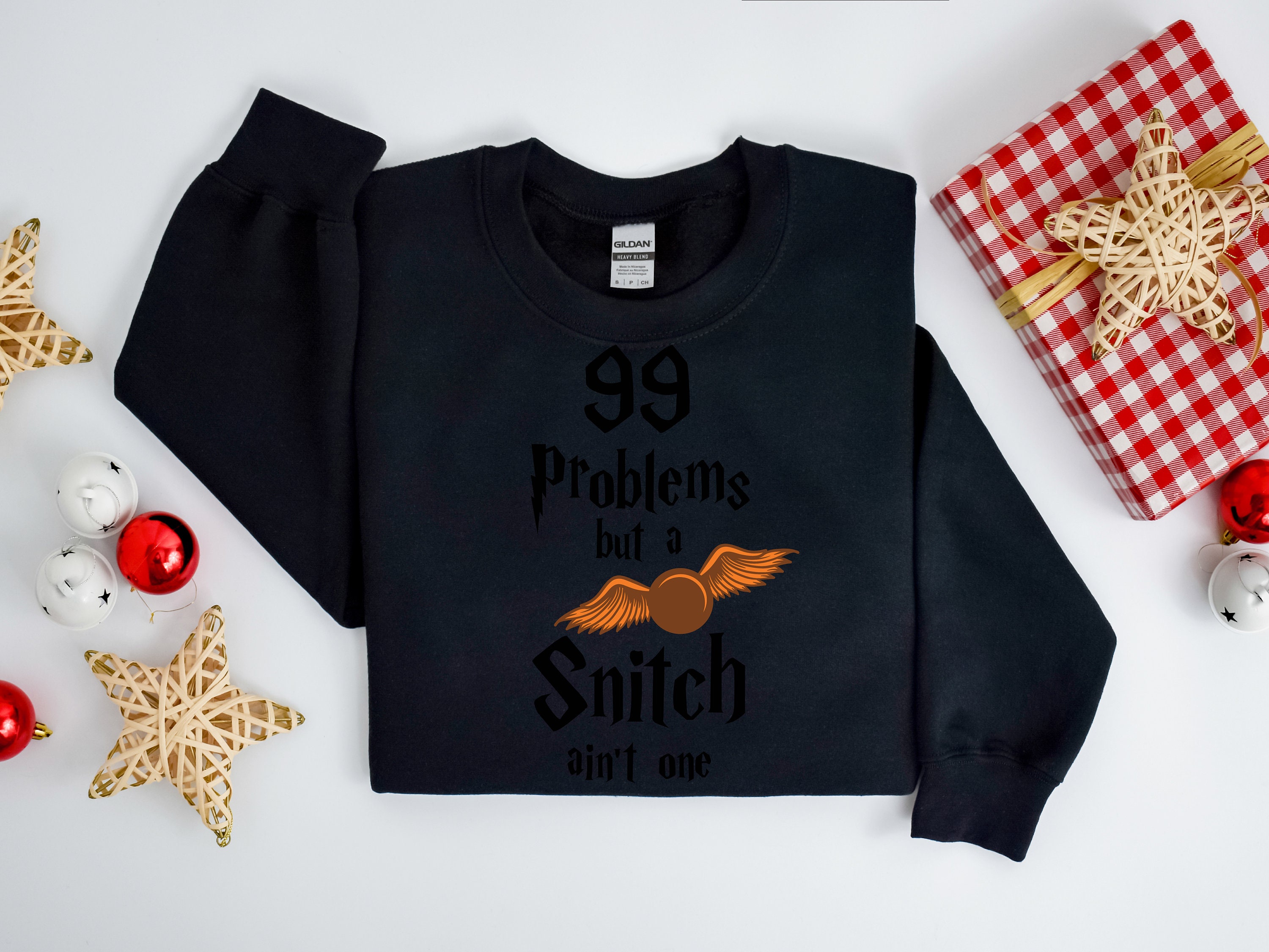99 Problems but a Snitch Ain't One Sweater Funny HP - Etsy