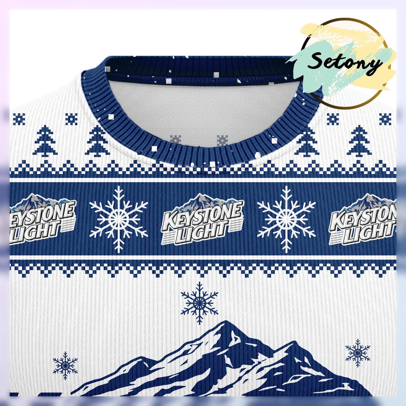 Christmas Keystone Light Sweater, Keystone Light Xmas Sweater sold by ...