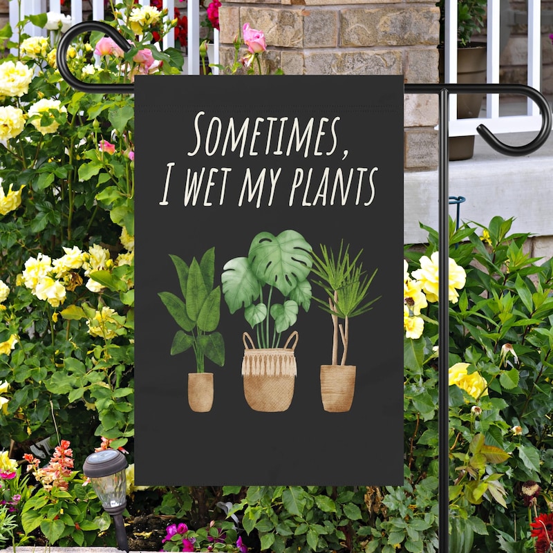 Funny Garden Flags - Etsy
