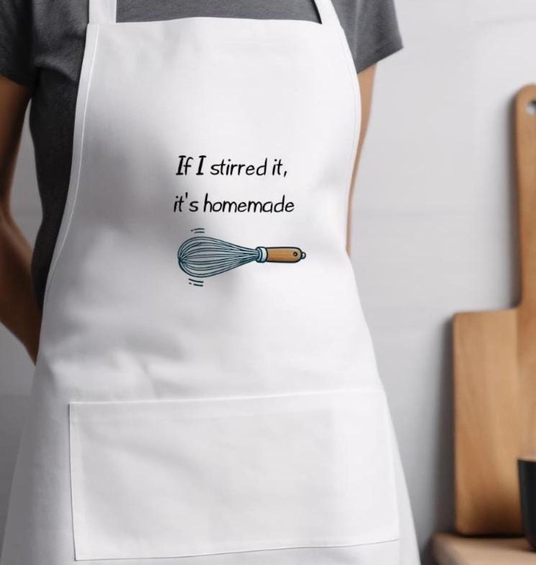Apron Funny Cooking Joke Chef Apron With Pockets for Bakers Baking ...