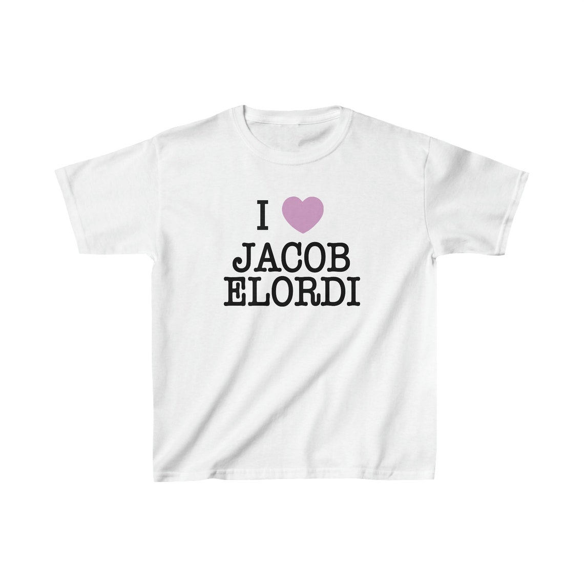 I Heart Jacob Elordi Y2k Shirt, Coquette Aesthetic, Y2k Graphic Baby ...