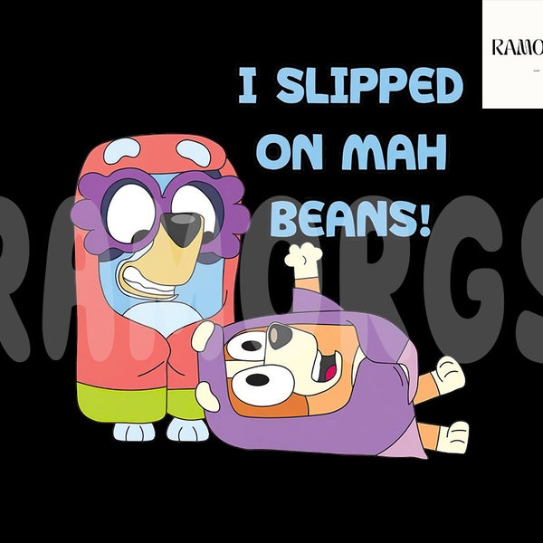 Bluey Janet and Rita Png - Etsy Canada