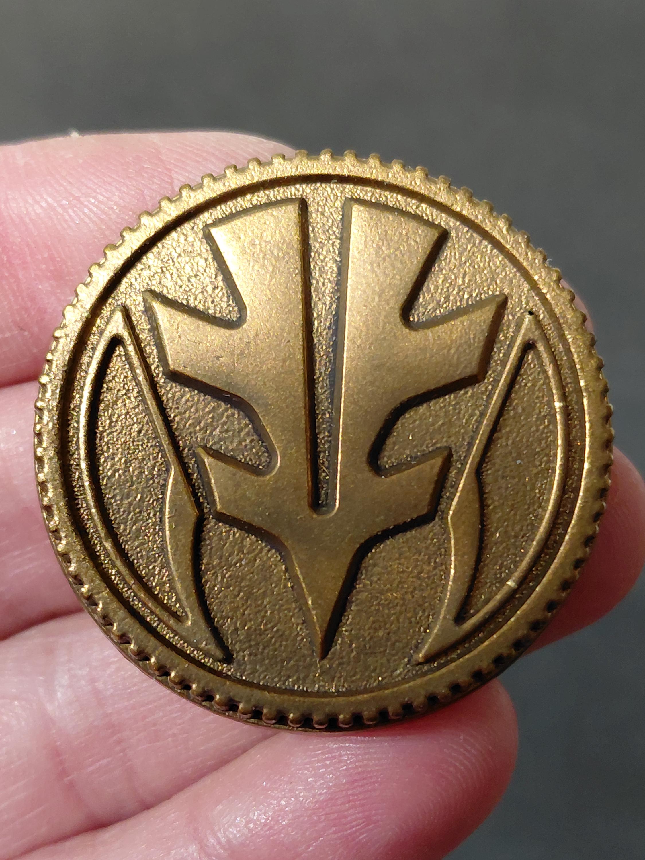 Power Rangers Mighty Morphin Power Coin Legacy REPLICA Set of 7 MMPR ...