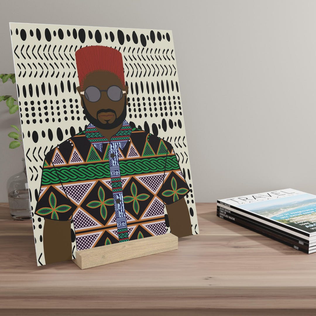 Phillipe in the Muds Gallery Board, Wall Art Decor Plaque With Stand ...