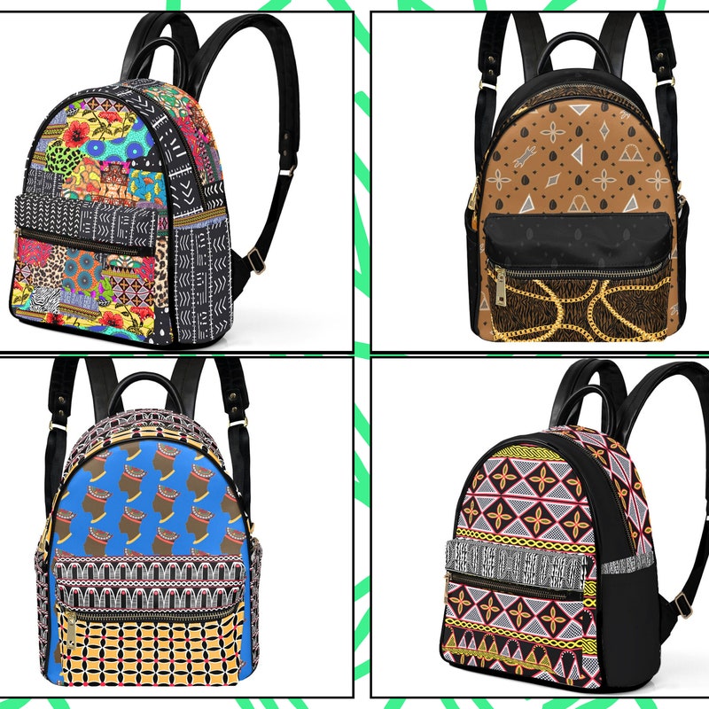 Backpack Pu Leather - Etsy