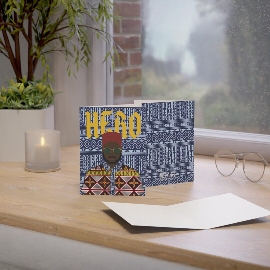 HERO Father's Greeting Day Cards (1, 10pcs) - Etsy