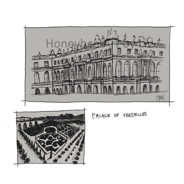 Versailles France - Etsy