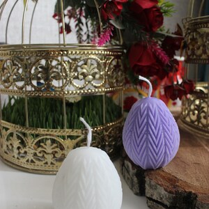 Easter Candle Egg Candle Easter Bunny Candle Happy Easter Candle Easter ...