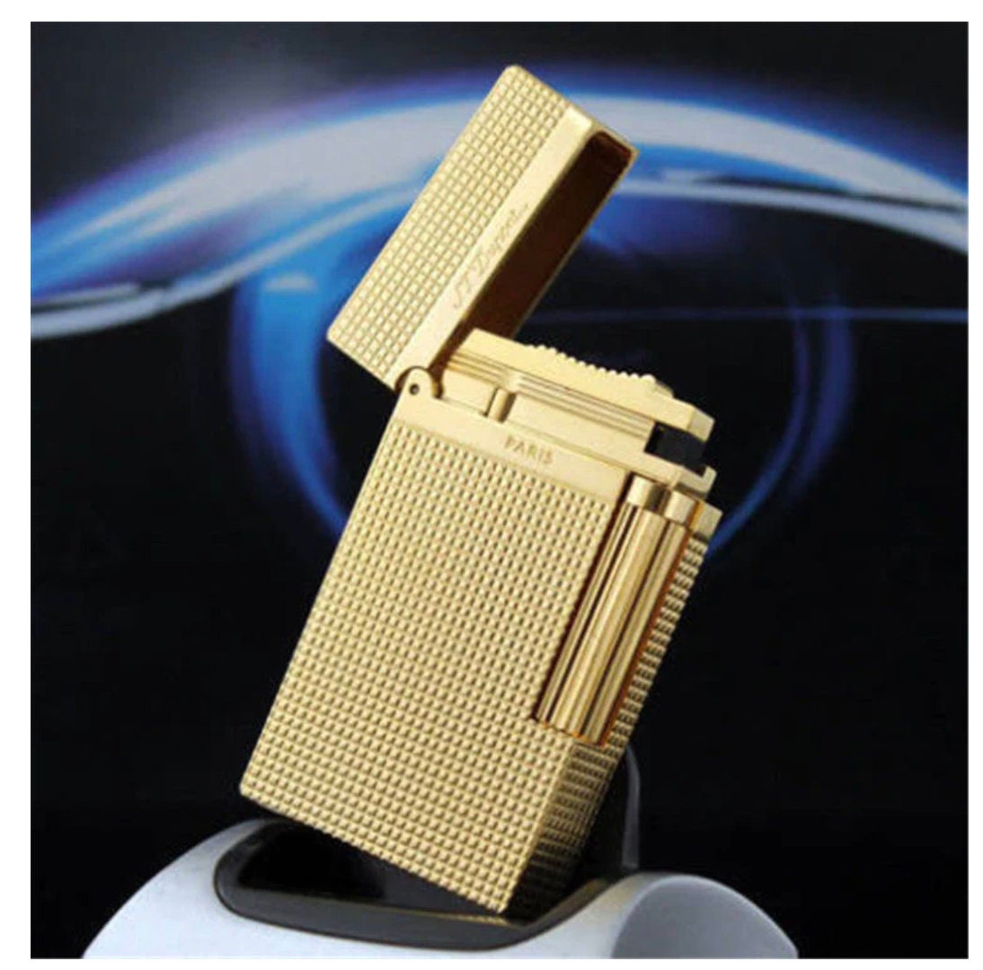 St Dupont Ligne 2 Lattice Lighter Silver, Gold, Rose Gold - Etsy
