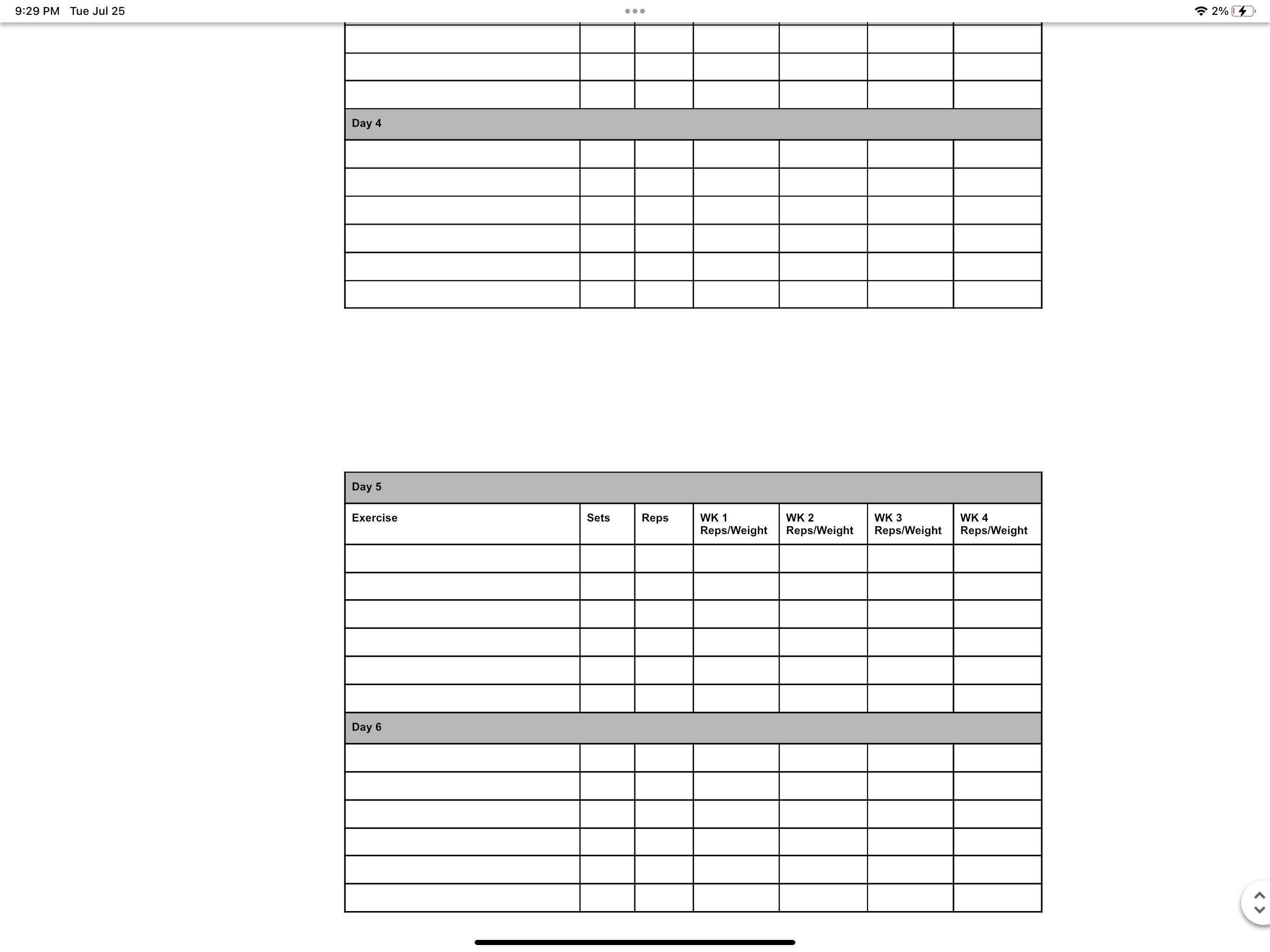 Progressive Overload Tracking for Beginners - Etsy