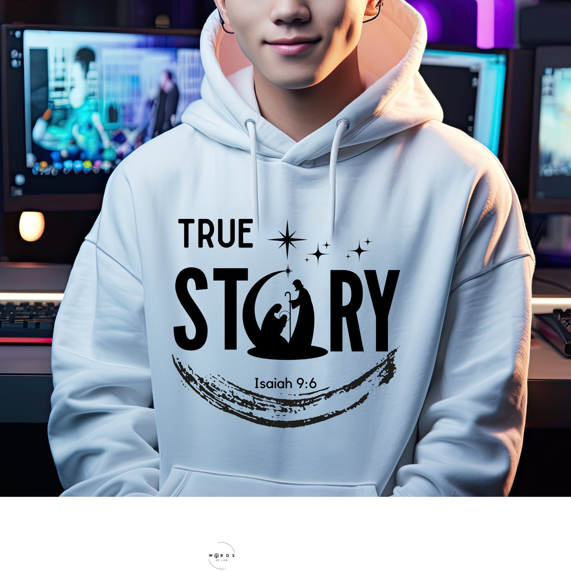 True Story PNG Bundle, Nativity Scene Png, True Story, Jesus Birth ...