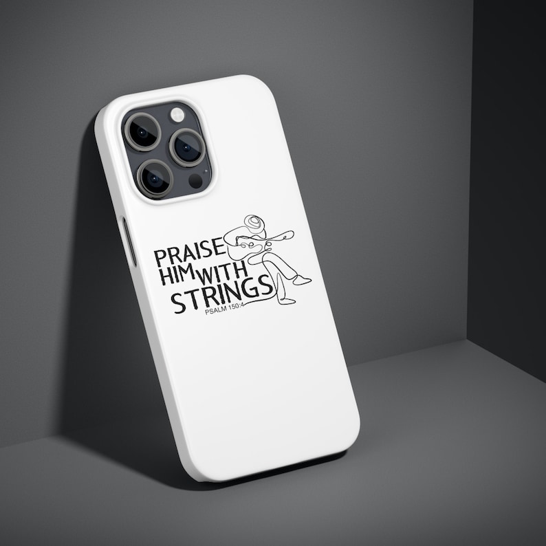 Praise Him With Strings Png File for Sublimation, Christian Png, Bible ...