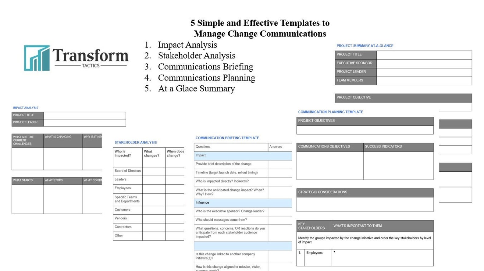 Change Management Communications Toolkit (5 Simple and Effective ...
