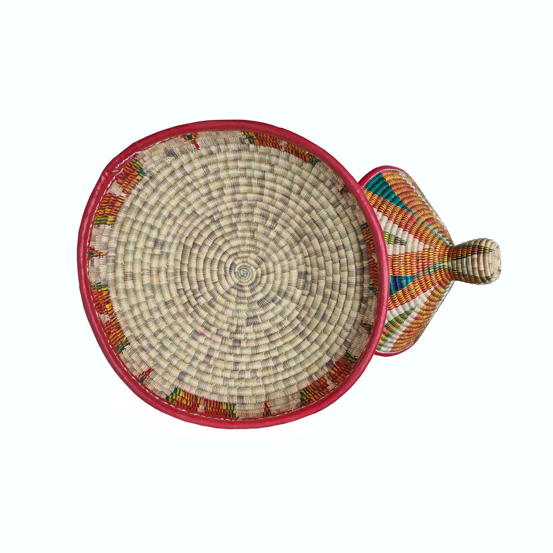 Large Hand Made Mesob Basket- Ethiopian Eritrean Hand Woven Decorative ...