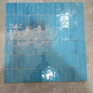 Handmade Moroccan Zellige Tile: 12" Fez Clay Mosaic - Etsy