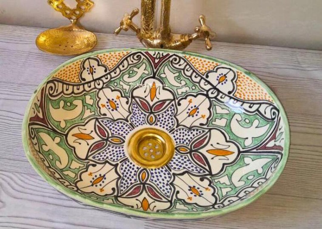 Ceramic Bathroom Sink-handmade Sink-ceramic Basin Sink -ceramic Vessel ...