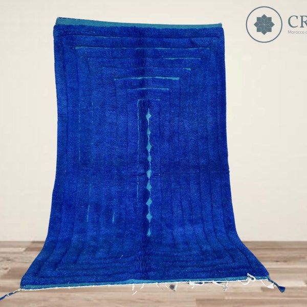 Blue Moroccan Rug - Etsy