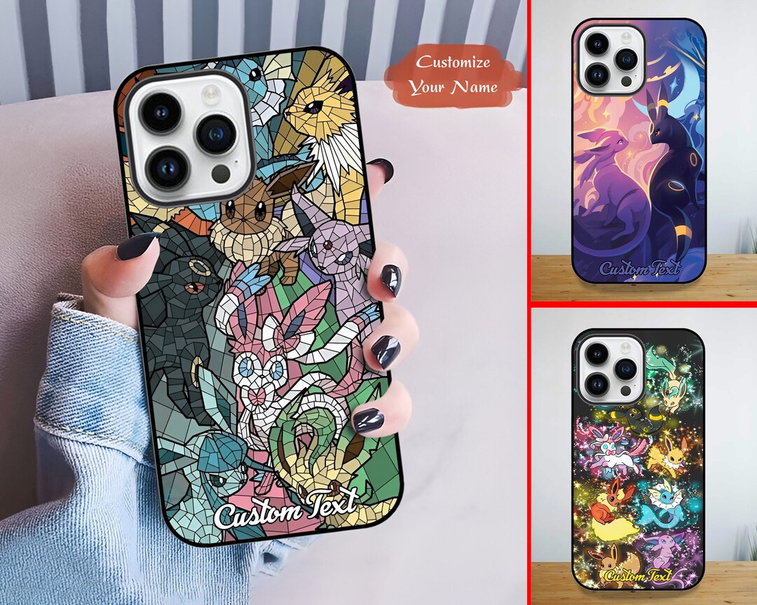 Personalized Eevee Phone Case Pokémon Eevee Case for iPhone - Etsy