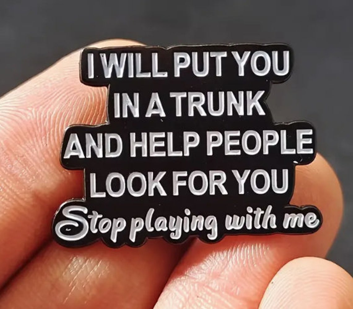 Enamel Pin Trunk Search Helper Perfect Gift - Etsy