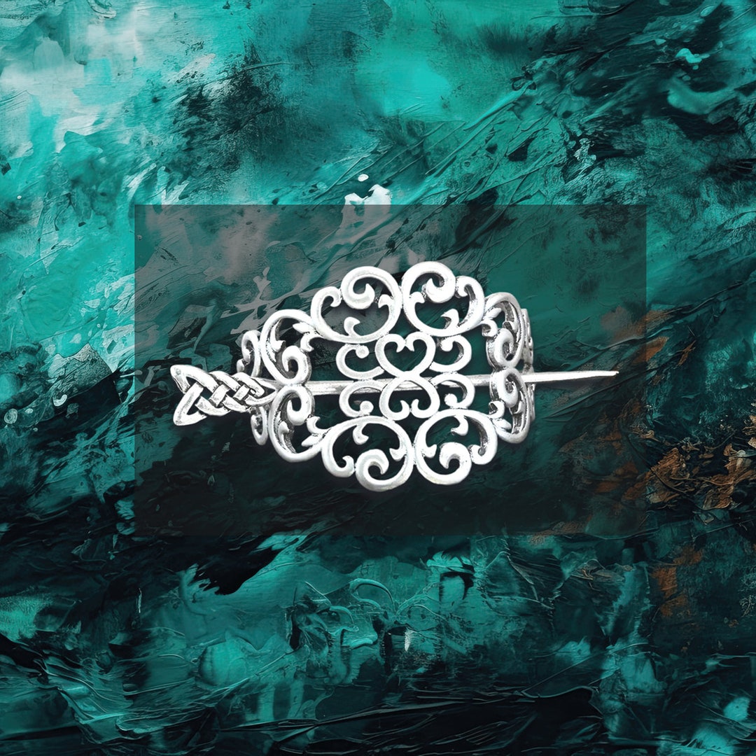 Norse Celtic Infinity Knot Hair Pin Viking Nordic Style Infinity Hair ...