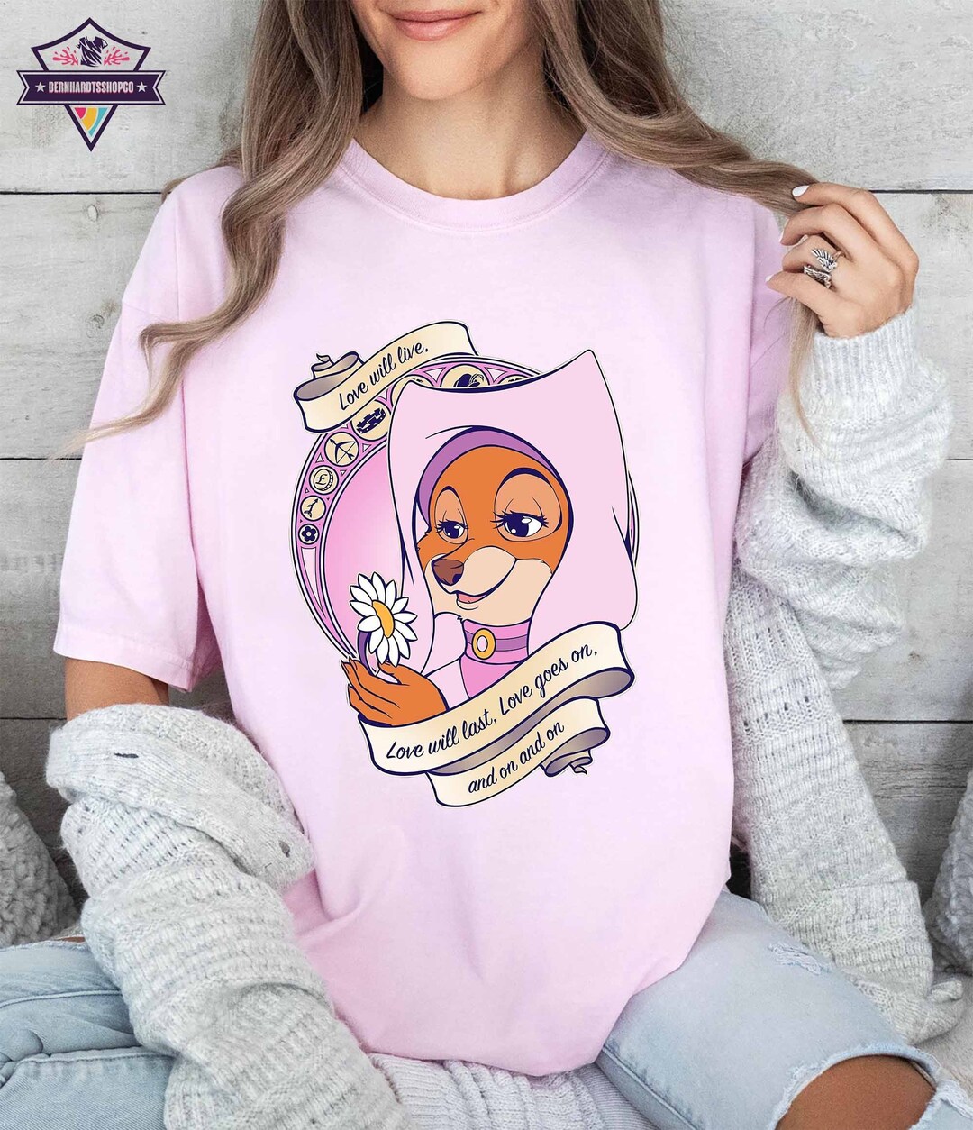 Maid Marian Fox Shirt, Maid Maria Vintage Shirt, Disney Fox Shirt ...