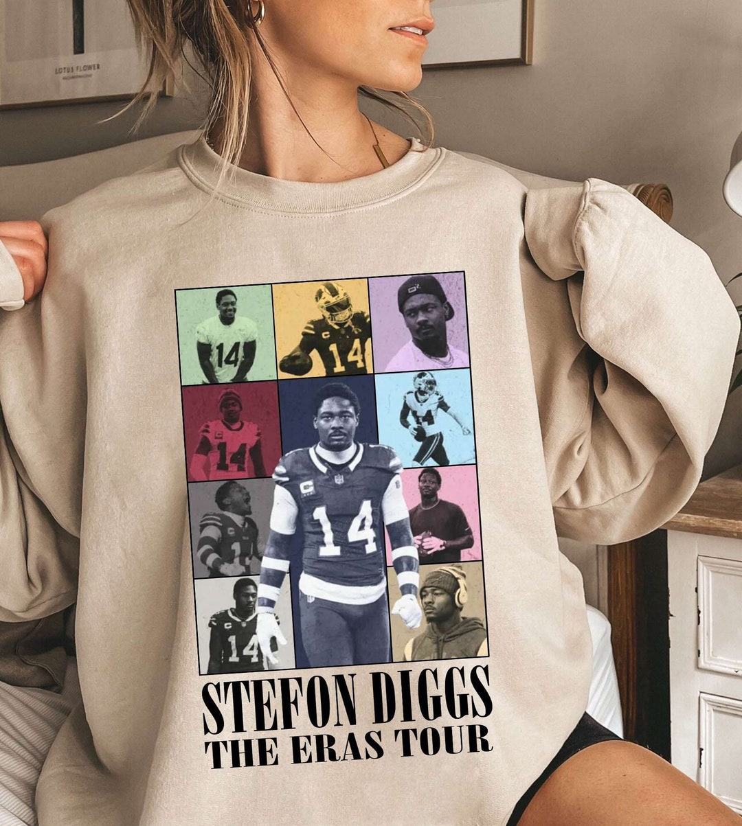 Vintage Stefon Diggs the Eras Tour Shirt Stefon Diggs - Etsy