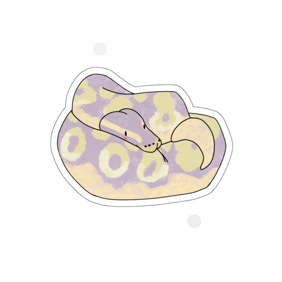 Candino Ball Python Sticker Buddy - Etsy