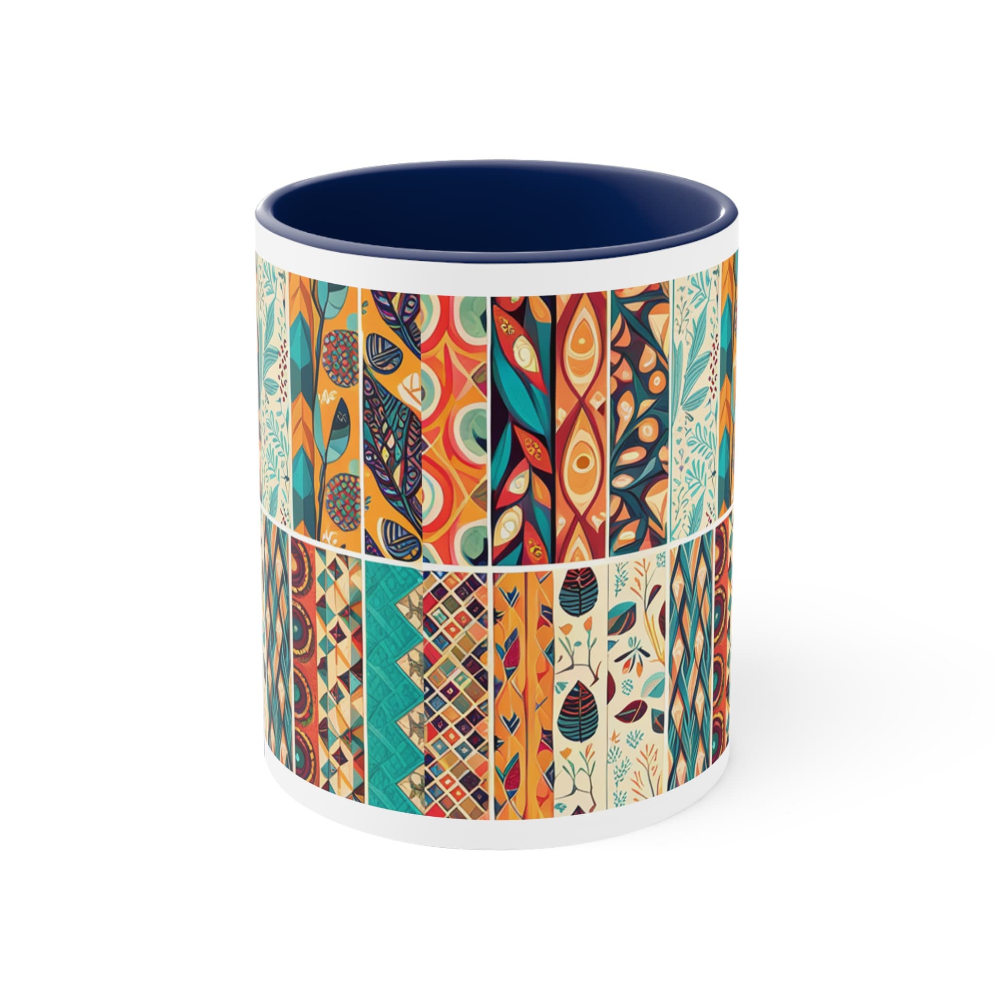 Multicolor Modern Art Coffee Mug, Art Coffee Mug, Abstract Art Mug ...