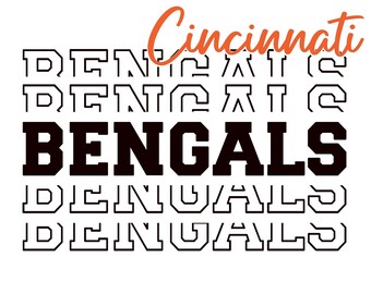 Cincinnati Bengals SVG / CNC / Laser / Cutfile - Etsy