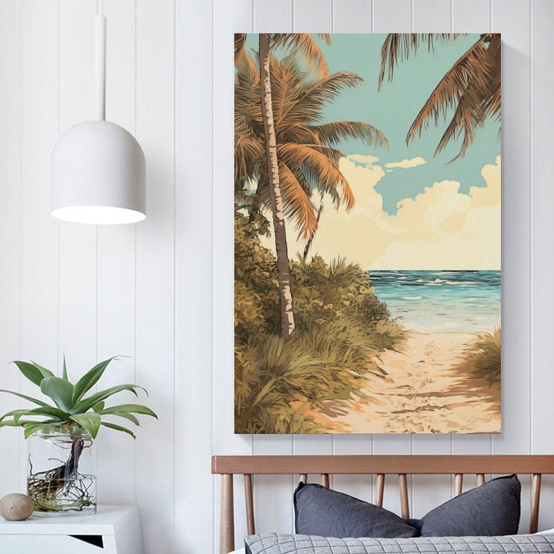 Emerald Canopy: Enchanting Jungle Scape Art Unframed Hanging Poster - Etsy