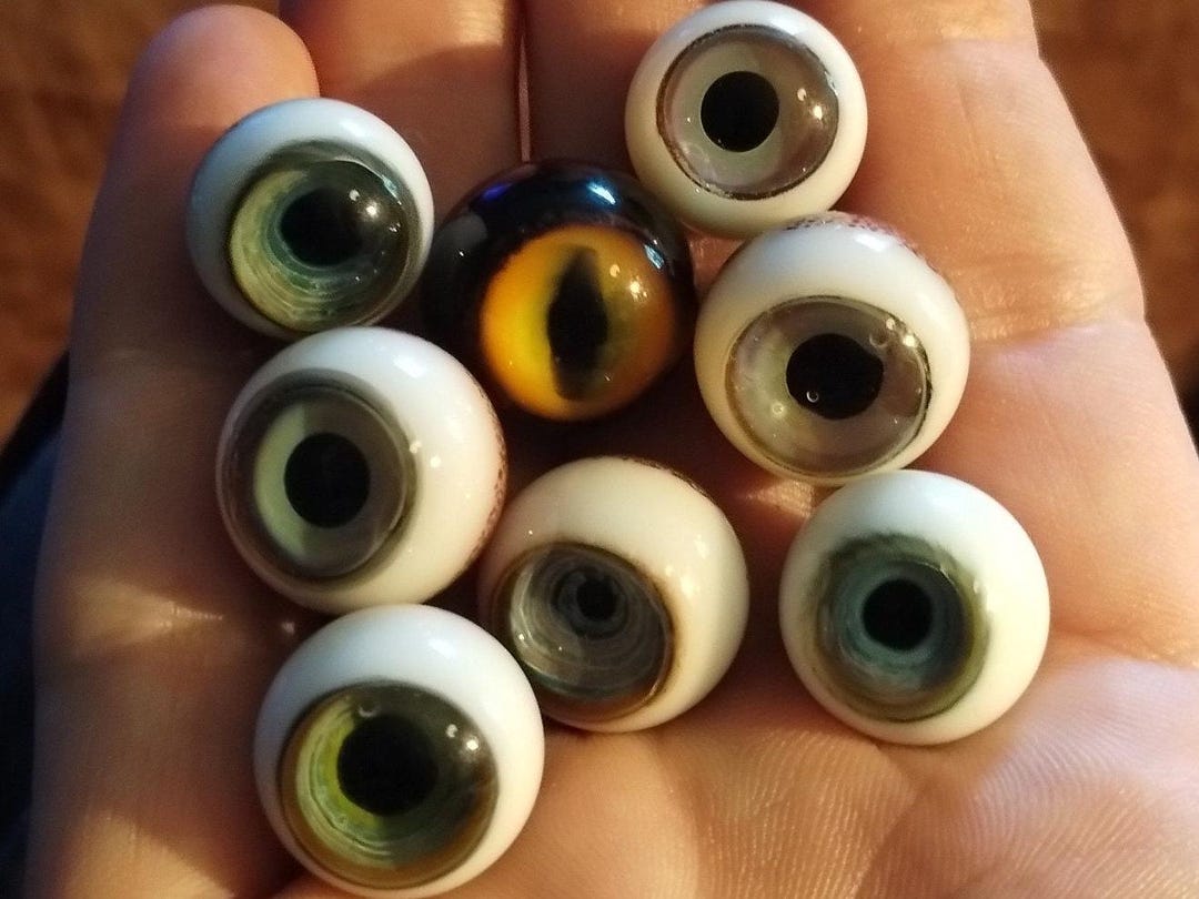 Eyeballs - Handmade Borosilicate Glass Marbles - Etsy