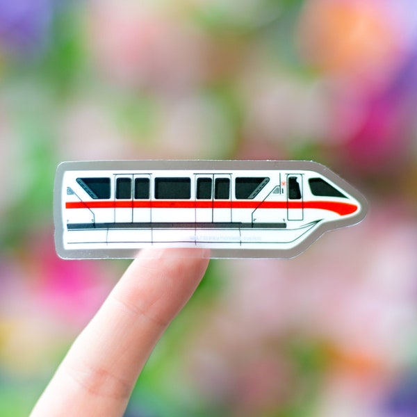 Monorail Decals Stickers - Etsy
