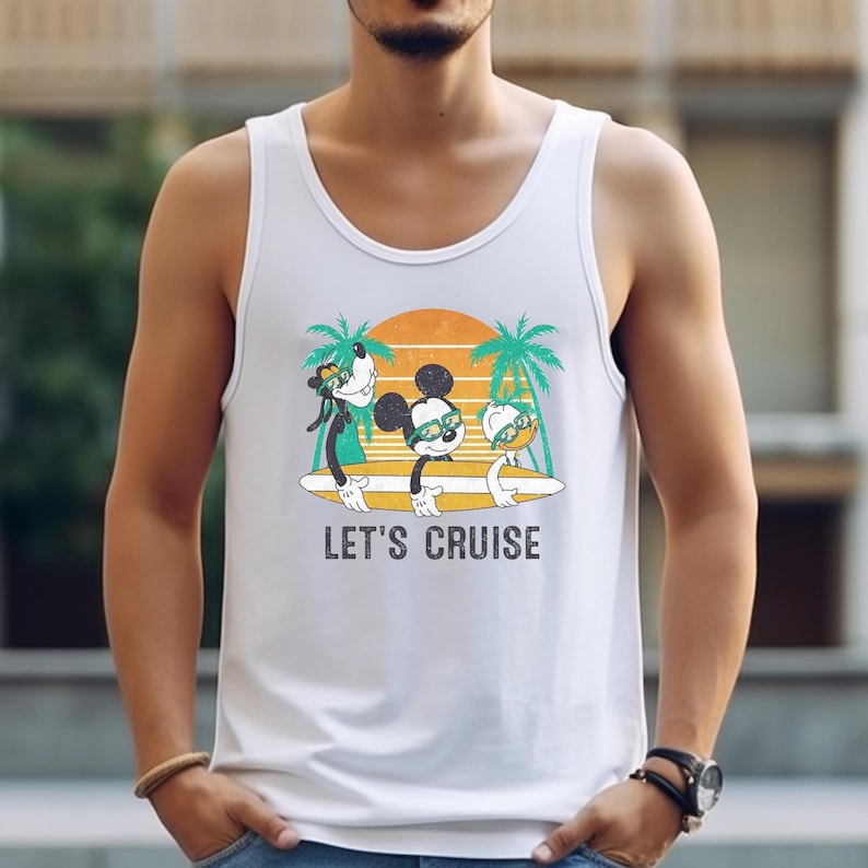 Disney Vacation Tank Tops, Disneyland Trip 2025 Tank Tops, Disney ...