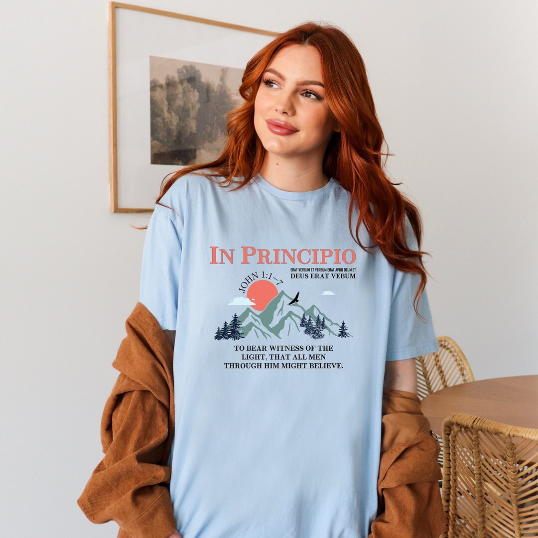 Christian Tshirt, John 1:1-7 CC Cycle 3 Shirt, Classical Conversations ...