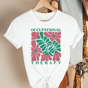 Boho Flowers Occupational Therapy Sweatshirt & Hoodie, Floral OT Shirt ...