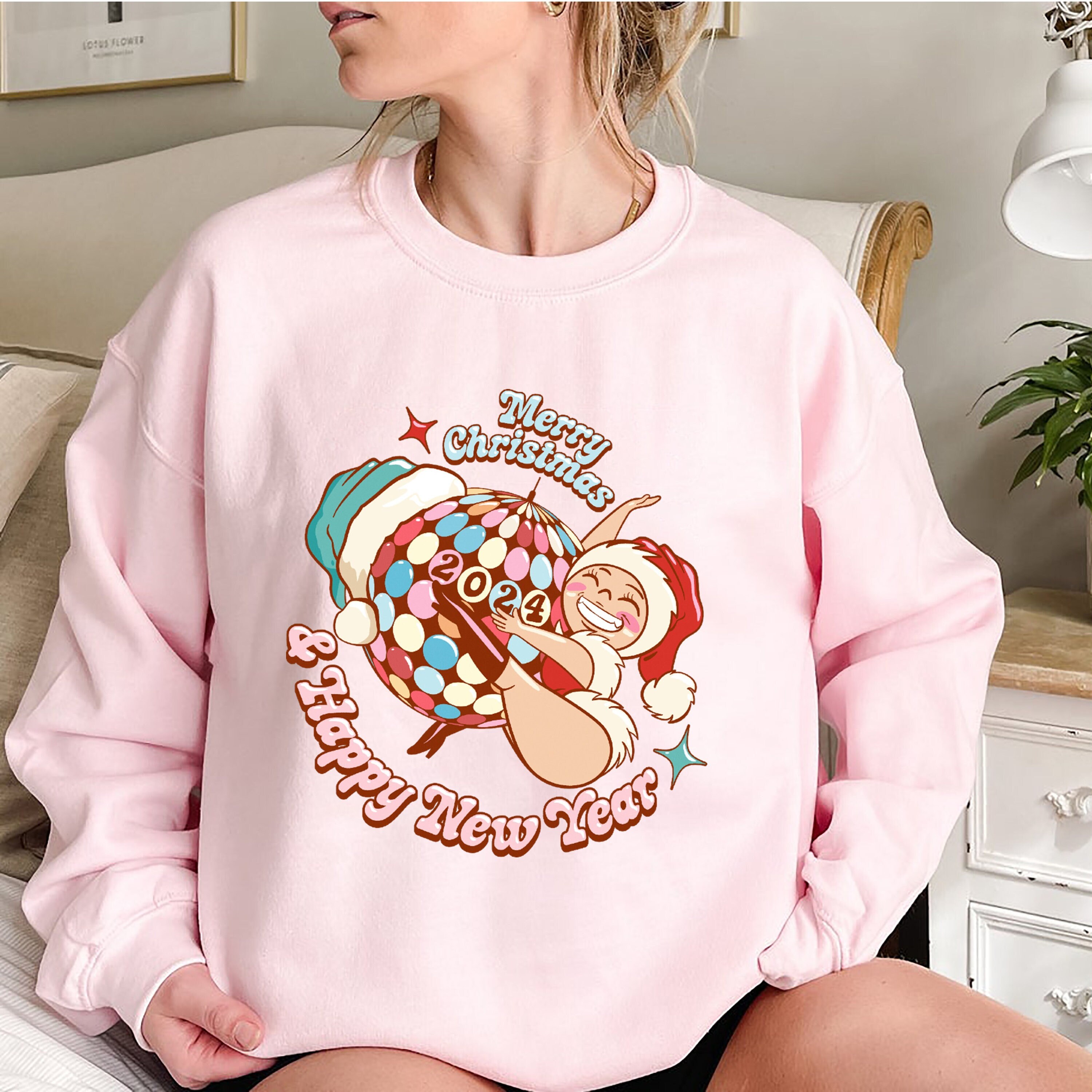 Merry Christmas 2024 and Happy New Year Shirt Hello 2024 - Etsy