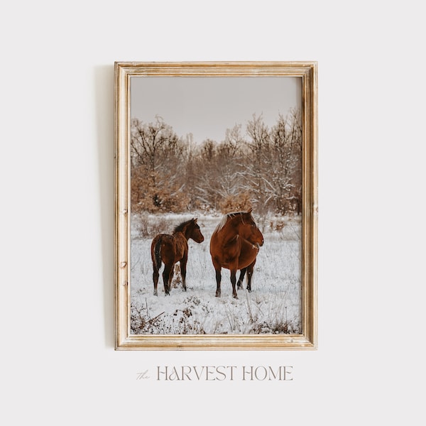 Rustic Horse Art - Etsy