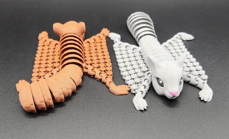 Cute Flexi Flying Squirrels - 3D Models - Etsy