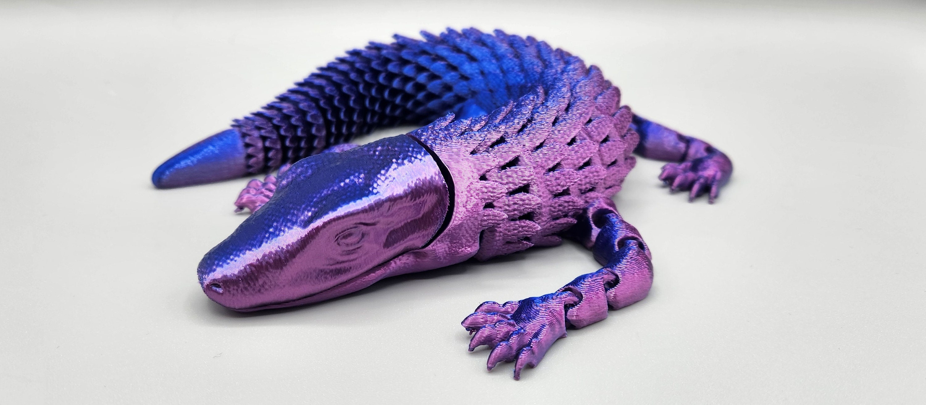 Super Flexi Komodo Dragon & Gecko 3D Model - Etsy