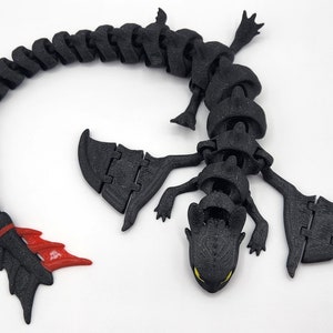 Flexi Toothless & Light Fury - Etsy