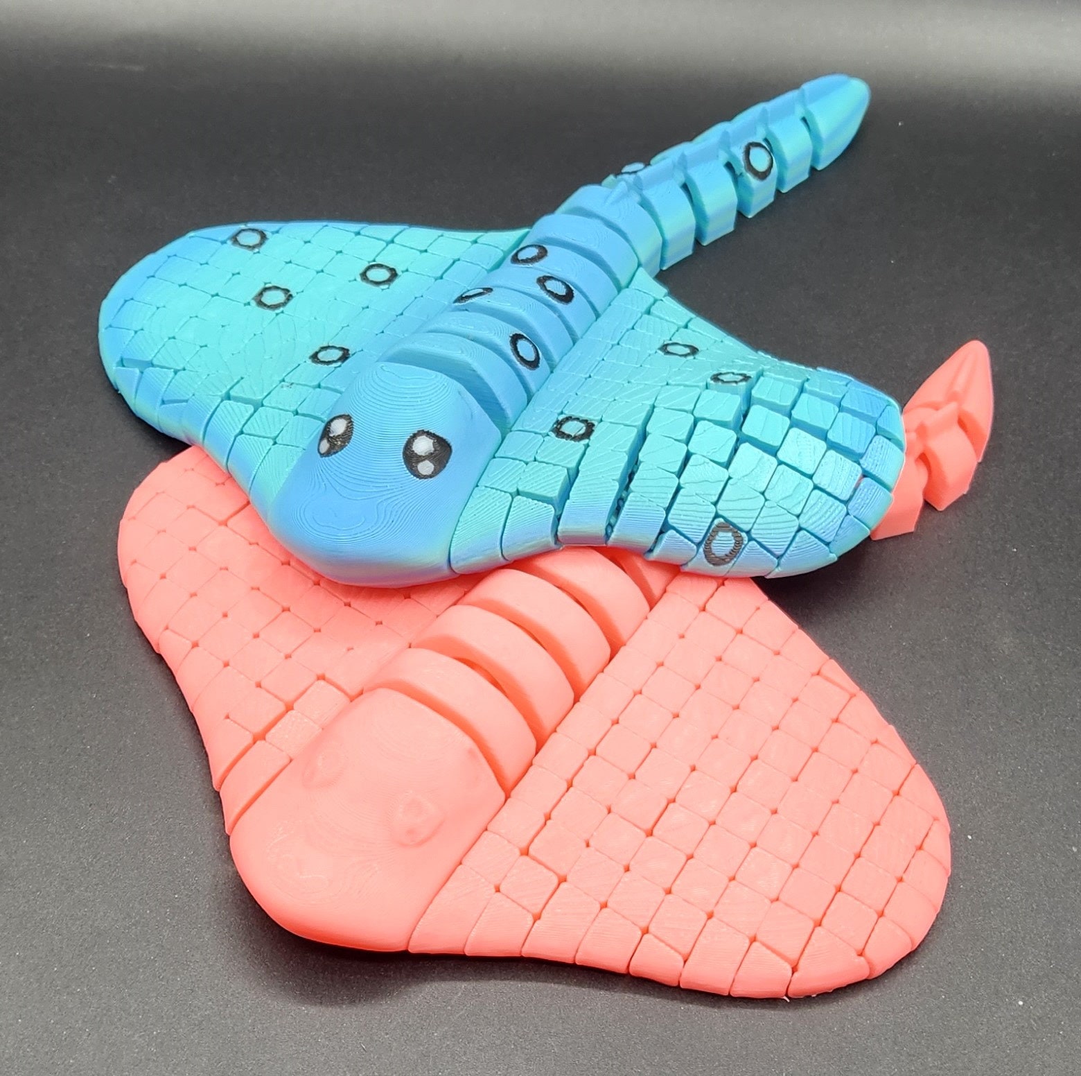 Super Cute Flexi Stingray 3D Model - Etsy