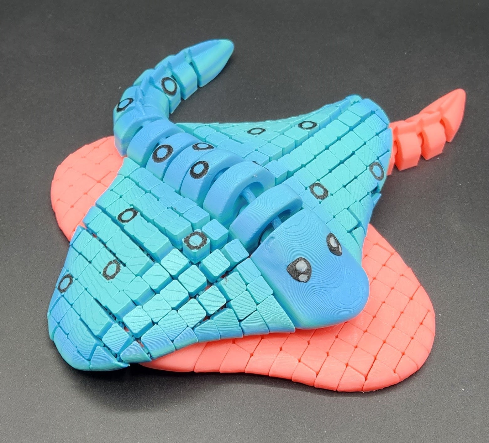 Super Cute Flexi Stingray 3D Model - Etsy