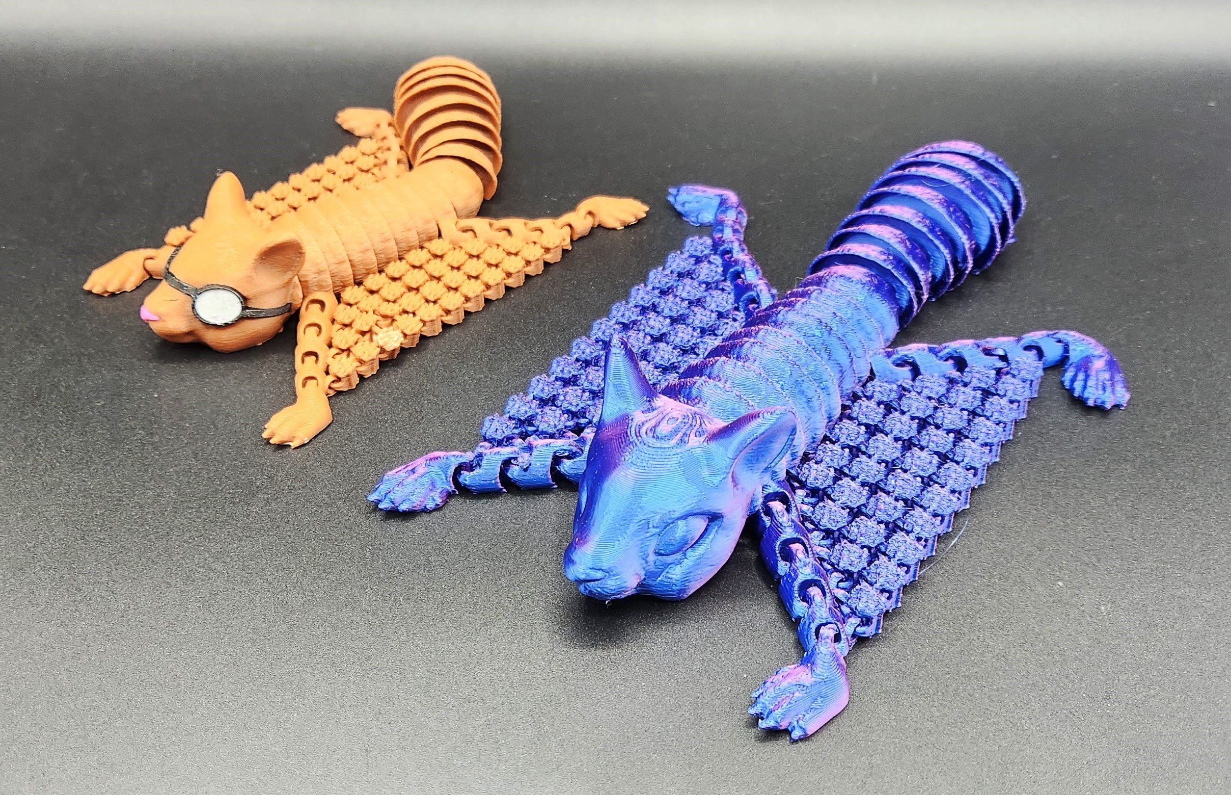 Cute Flexi Flying Squirrels - 3D Models - Etsy