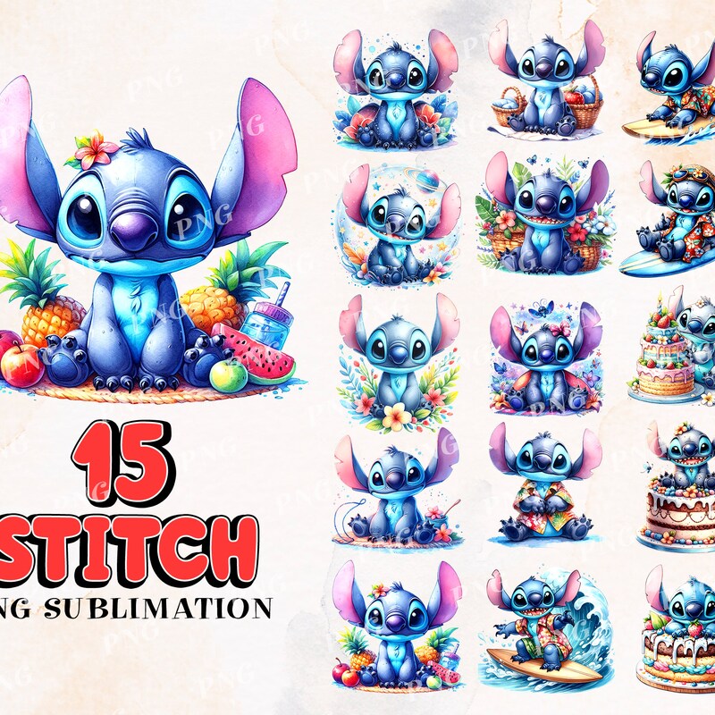 Stitch Sublimation for Tshirt - Etsy