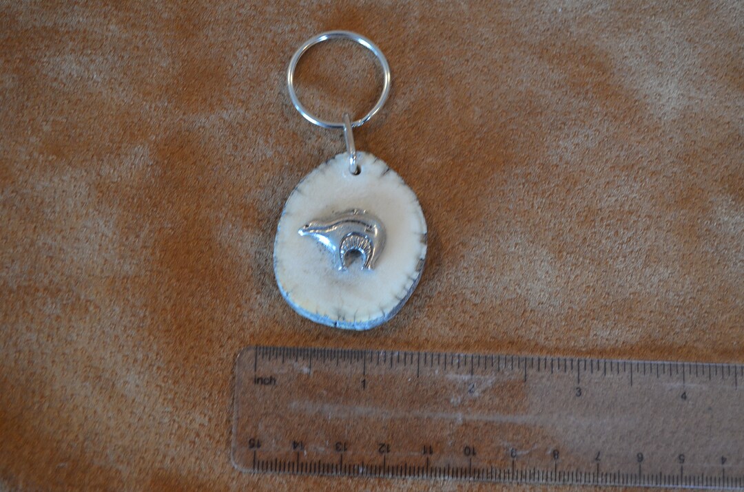 Bone and Pewter Key Chains - Etsy