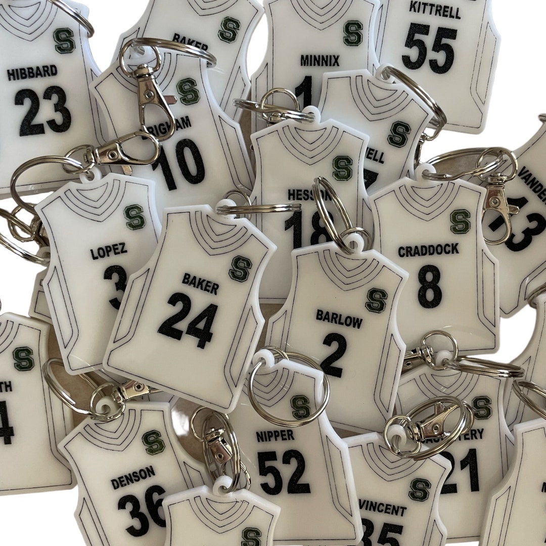 Custom School Keychain | Sport Keychain | Sports Team Gifts ...