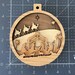 Layered Nativity Wood Christmas Ornament Christian Religious - Etsy